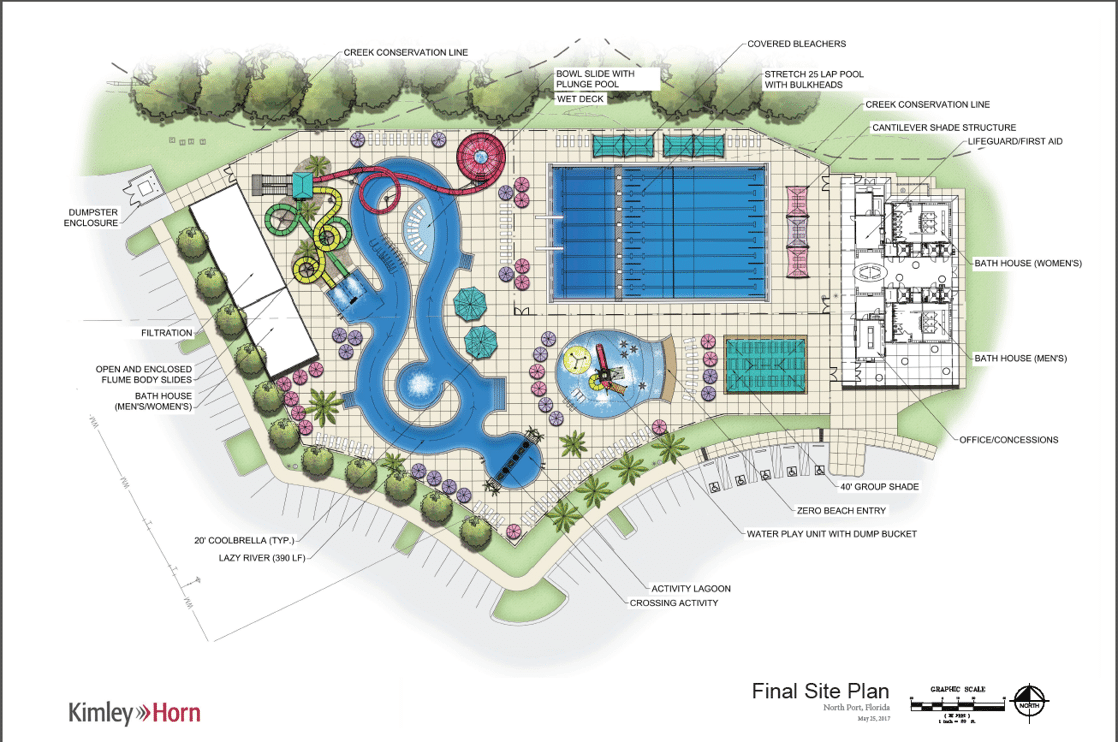 North Port Aquatic Center at Butler Park at 6207 W. Price Blvd